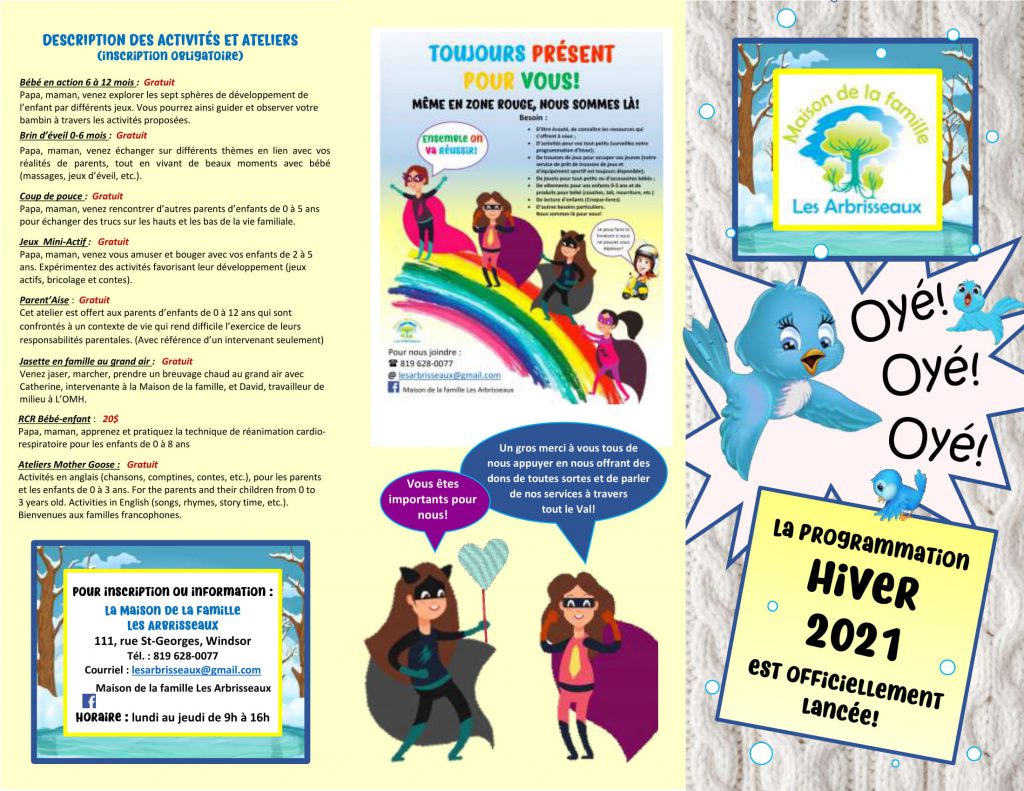 Accueil - Maison de la famille Les Arbrisseaux Maison de la famille Les ...