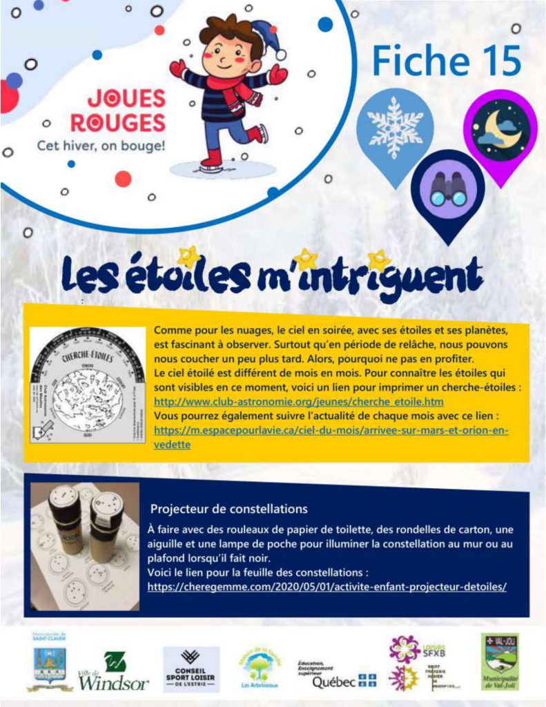 Joues rouges, cet hiver on bouge! - Maison de la famille Les ...